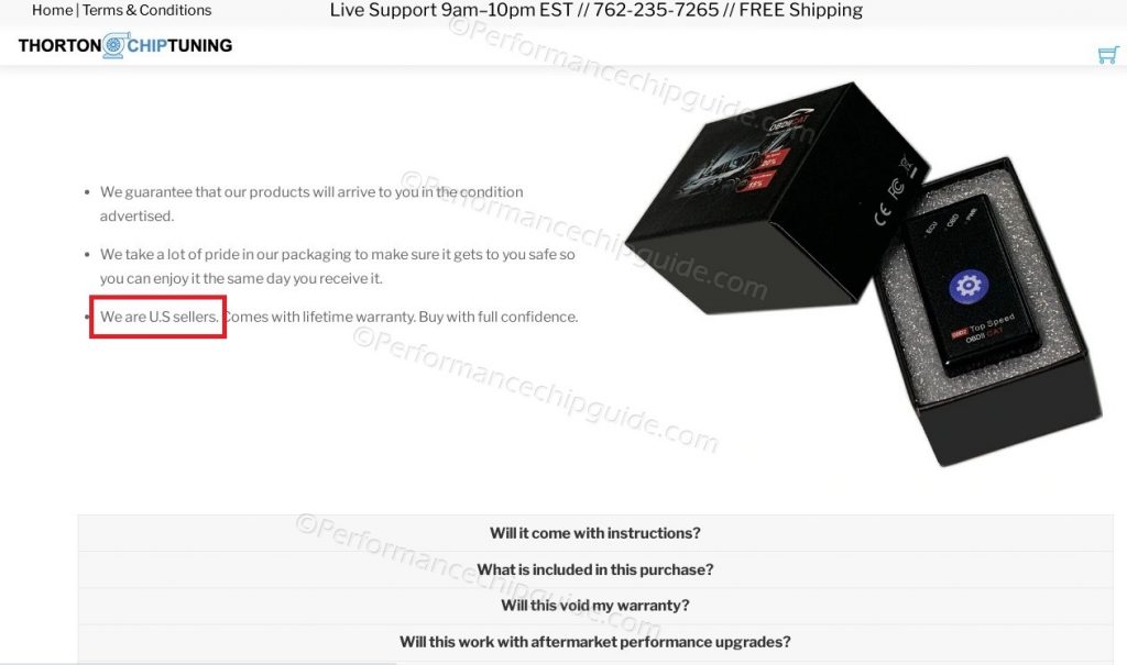 Thorton Top Speed OBDII Cat Performance Chip Tuner Review / Teardown ...